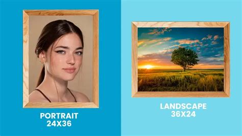Understanding Portrait And Landscape A Guide To Photo Orientation Poster Print Shop