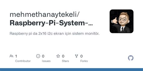 GitHub Mehmethanaytekeli Raspberry Pi System Monitor Raspberry Pi Da