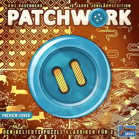 Patchwork 10th Anniversary Edition Board Game Bliss