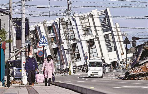 日石川縣能登地區6級地震 2傷5住宅倒塌新幹線一度停駛 星島日報