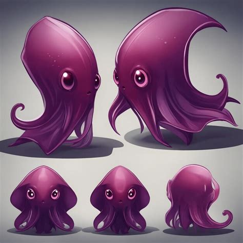 Premium AI Image Vampire Squid Illustration Ai Generative