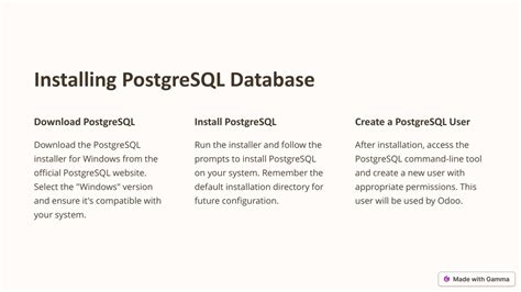 Ppt Steps To Install Odoo 160 On Windows A Comprehensive Guide Powerpoint Presentation Id