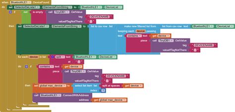 Keep Only The Name Of The Ble Device Without Its Mac Adress Mit App Inventor Help Mit App