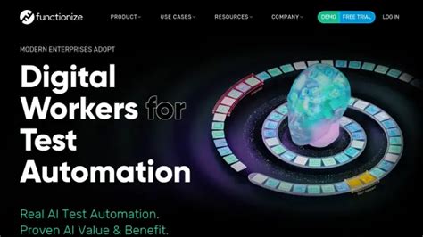 functionize redefine productivity with digital workers for test