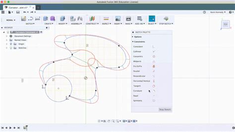 How To Manually Add Sketch Constraints In Fusion 360 Product Design