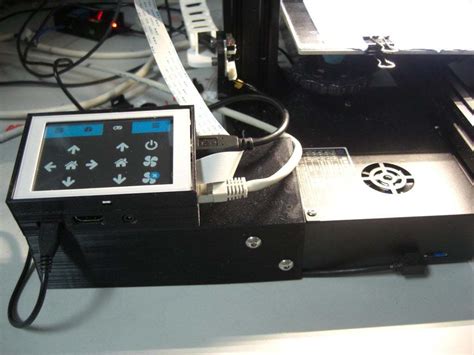 Download Free Stl File Octopi Touch 3 5 Raspi Case Cr10 Mount • 3d Printable Object ・ Cults