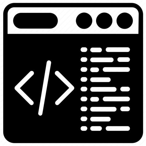 Seo Code Coding Computer Language Symbol Icon Download On Iconfinder