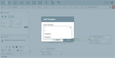 Работа с шаблонами в Nifi Ads Arenadata Docs Guide