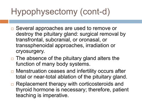 Hypophysectomypptx Hypophysectomypptx