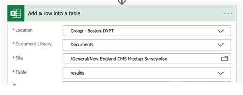 Saving Data From Microsoft Forms Into Excel Using Power Automate Flow