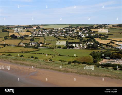 Aerial Views Of North Devon Taken From Helicopter Ashford Barnstaple