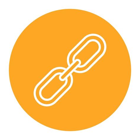 Premium Vector Broken Link Vector Illustration