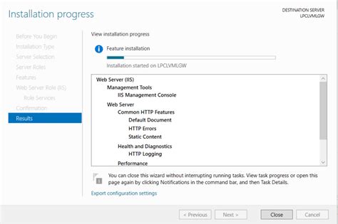 Install And Configure Iis On Windows Server 2016 Internet Information Services