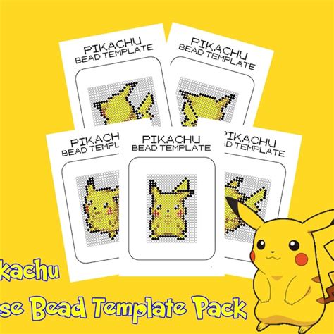 Fuse Bead Template Etsy