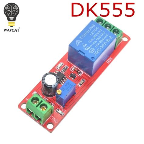 Pcs NE DK Timer Switch Adjustable Disconnect Module Time Delay Relay Module DC V Delay