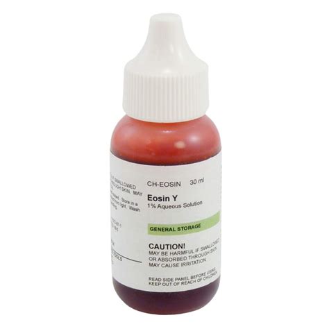 Eosin Y Stain Dye 1 30 Ml Eosin Red Hst