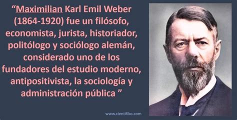 El Liderazgo Según Max Weber