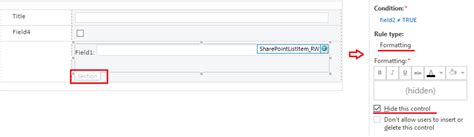 sharepoint online hide field and field name in infopath sharepoint