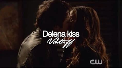 Selena Kiss Delena Vampire Diaries Mystic Falls