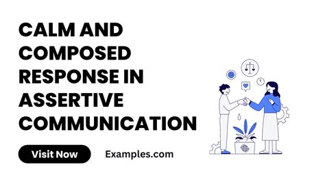 19 Calm And Composed Response In Assertive Communication Examples