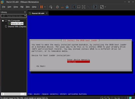 How To Install Parrot Os In Vmware Geeksforgeeks