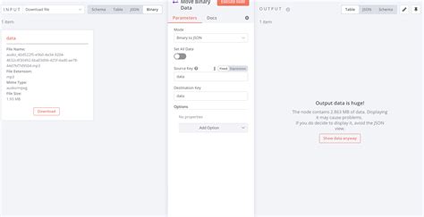How Do You Deal With A Large Output File Questions N8n Community