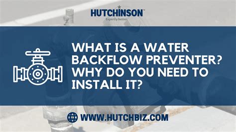 What Is A Water Backflow Preventer Why Do You Need To Install It
