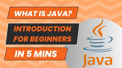What Is Java Introduction For Beginners Youtube