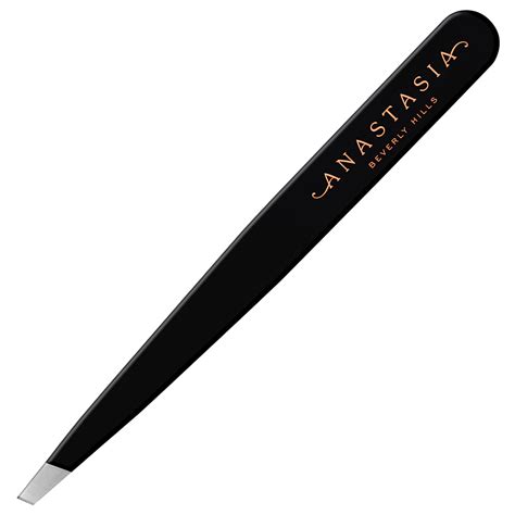 Slant Tip Stainless Steel Precision Tweezers