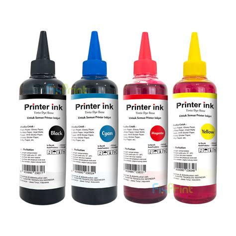 Printer Ink 250ml Cyan Fixprint