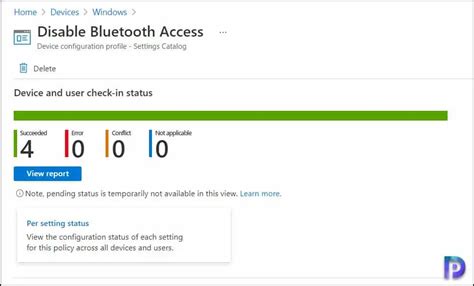 How To Disable Bluetooth Using Intune Mem