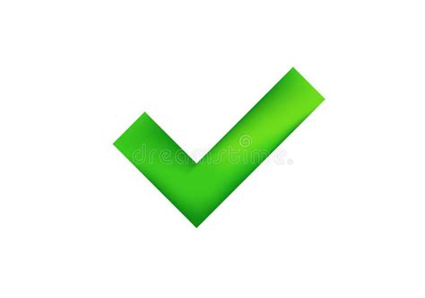 Green Checkbox Icon For Task Completion And Confirmation Stock Illustration Illustration Of