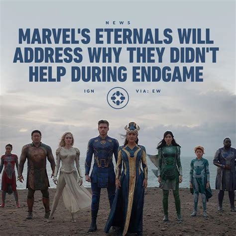 익스트림무비 마블 ‘이터널스 엔드게임 이후 배경 타노스 스냅 저지안한 이유 공개