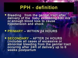 Understanding Pph PPT