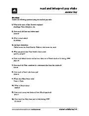 Understanding Pay Stubs How To Read And Interpret Them Course Hero