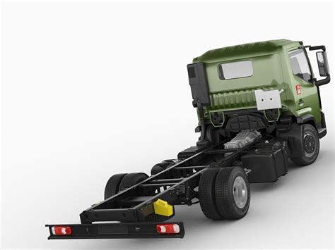 르노 트럭 D 35 75t 3d 모델 125 3ds C4d Fbx Xsi Unknown Obj Max Lwo Free3d