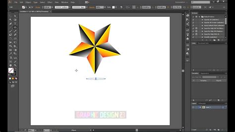 খুব সহজে স্টার লোগো ডিজাইন কিভাবে তৈরী করবেন । Star Logo Design Illustrator Graphic Design 23