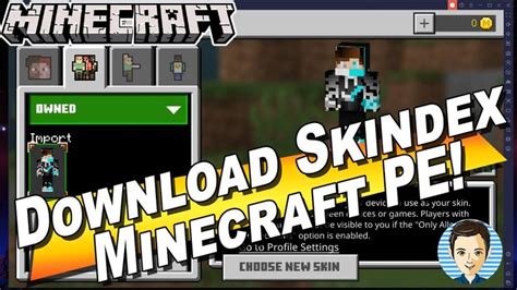 How You Can Install Free Skindex Skins Into Minecraft Android Mobile