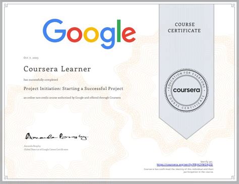Exciting News I Recently Earned A Certificate In Project Initiation