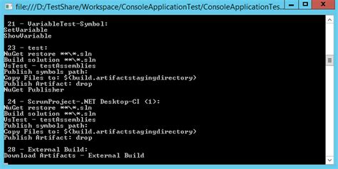 C Retrieve The List Of Tasks For Build Definition Using Net Client