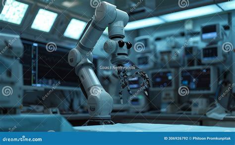 Robotic Arm Technology In Modern Surgical Room Robotic Arm Poised To