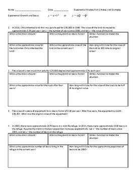 Remote Teaching Exponentials And Logarithms Unit By James Nobilio