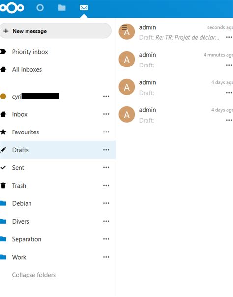 Drafts Folder Poluted With Tons Of Drafts · Issue 3984 · Nextcloudmail · Github