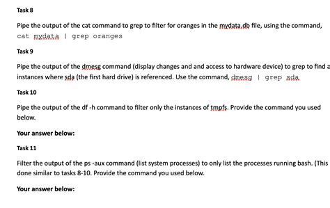 Instructions Demonstrate Using Regular Expressions