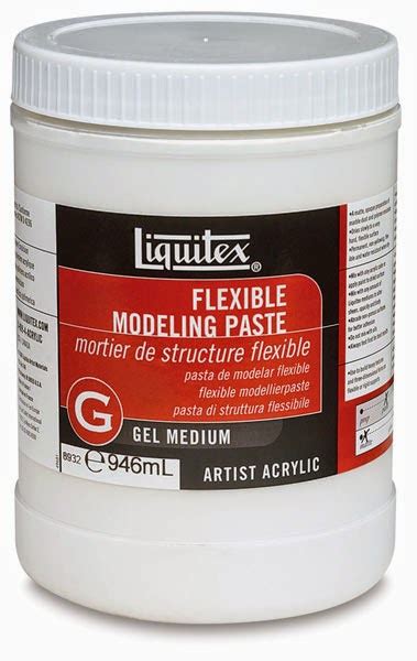 Artbycrain Liquitex Flexible Modeling Paste ~ Product Review