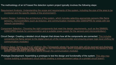 Iot Based Forest Fire Detected System Using Audino Pptx