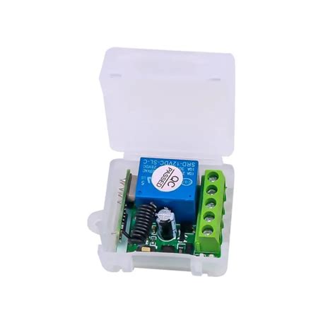 Dc 12v 1ch Rf Relay Receiver 433mhz Universal Wireless Remote Control Switch 433 Mhz Transmitter