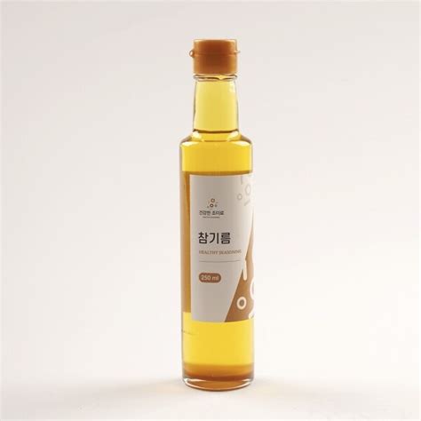 국내산 저온 압착 고소한 참기름 100ml 250ml 티글 전국 제철 먹거리 장보기