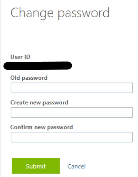 How To Reset Your Microsoft Password Self Service Password