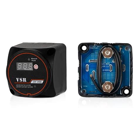 Daiertek Smart Dual Battery Smart Isolator 12v 140a Digital Voltage Sensitive Relay Vsr Split